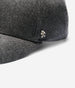 Stiksen │ 107 Wool Cashmere Grey Baseball Cap