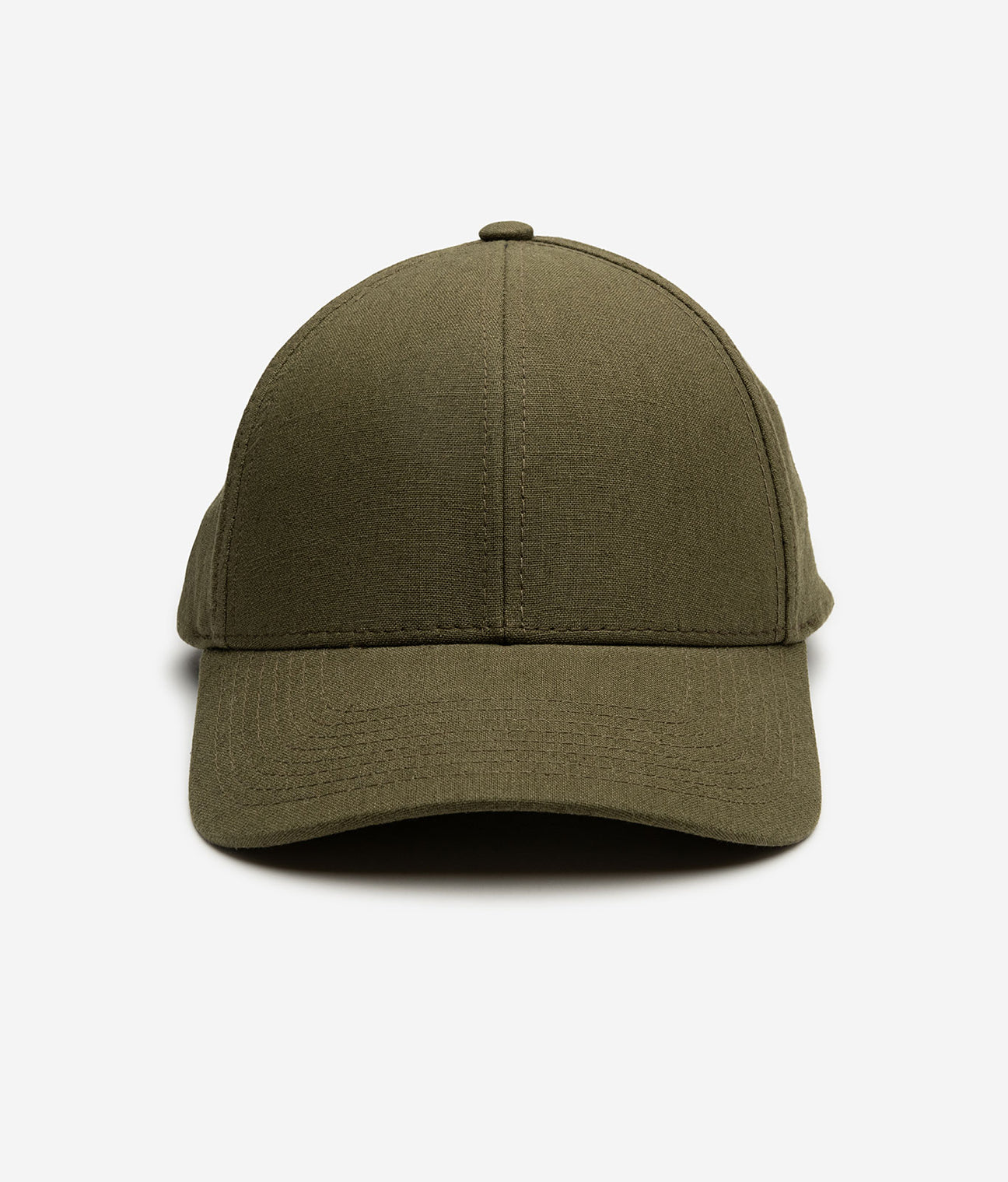 Stiksen │ 107 Linen Olive Baseball Cap